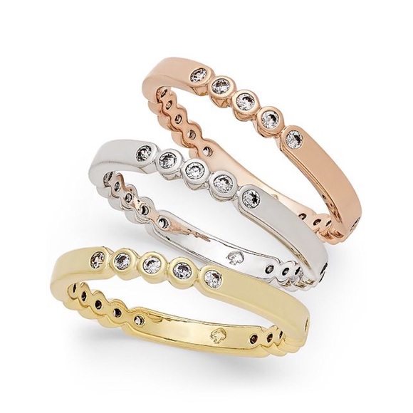 kate spade | Jewelry | Kate Spade Full Circle Stackable Ring Set | Poshmark
